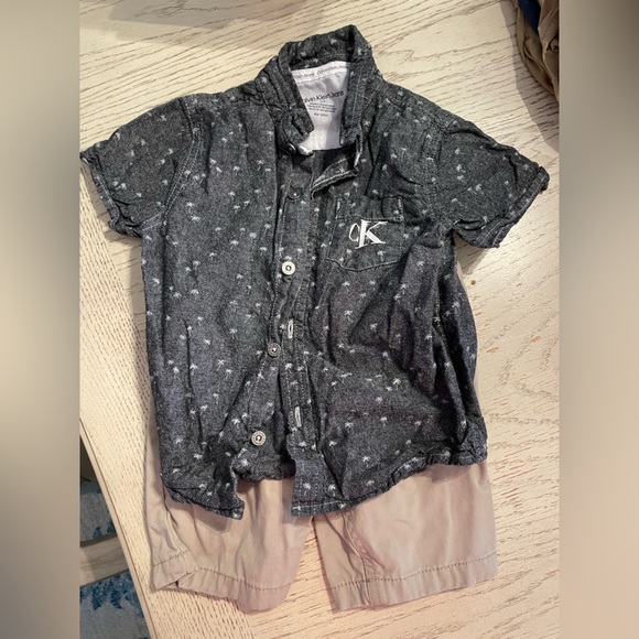 Calvin Klein | Matching Sets | Calvin Klein Palm Tree Matching Set ...